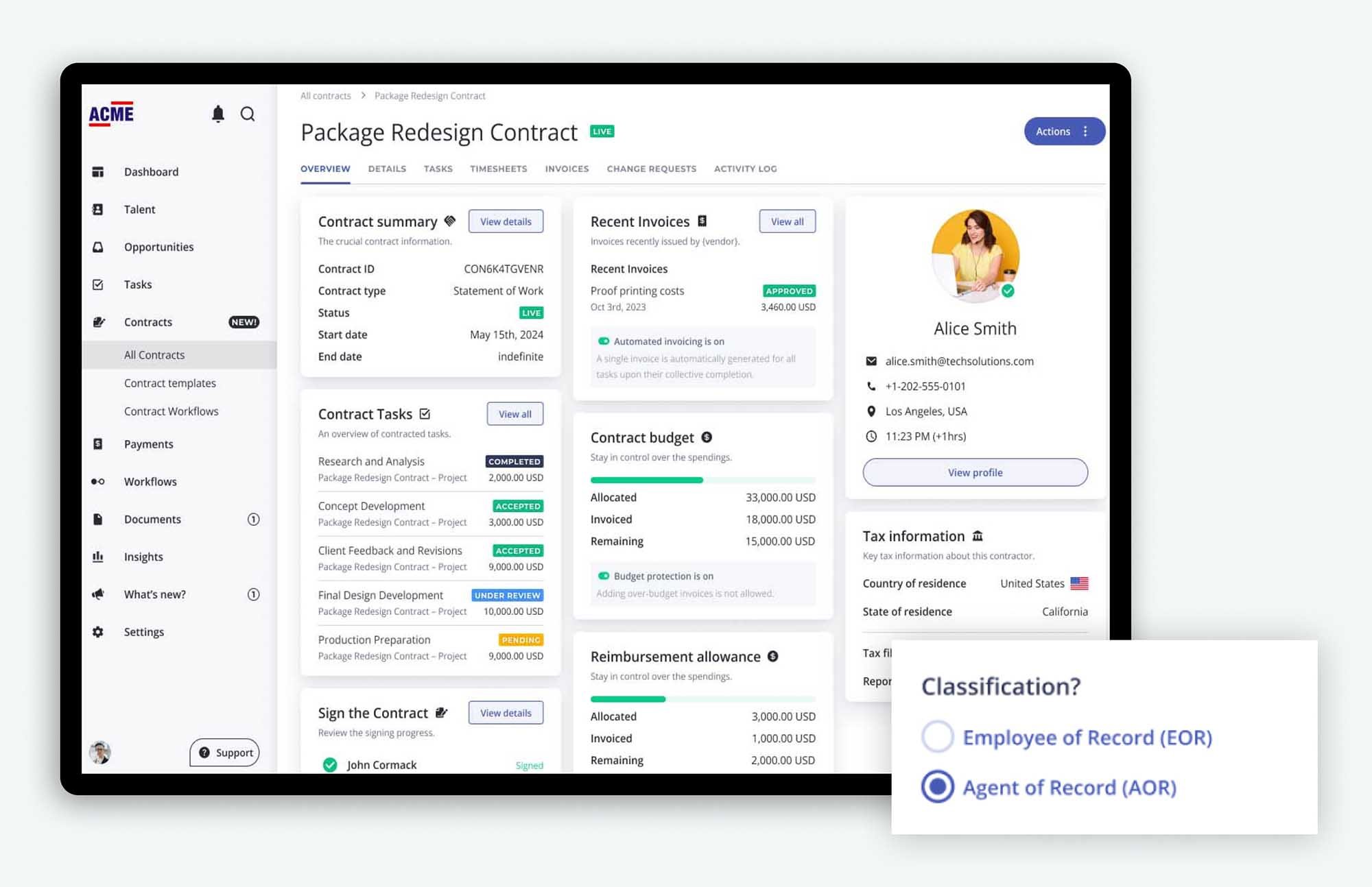 Independent Contractor Classification | Worksuite